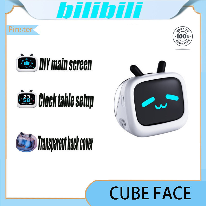 Bilibili 2024 New Product CUBE FACE Small TV LCD Touch Screen True ...