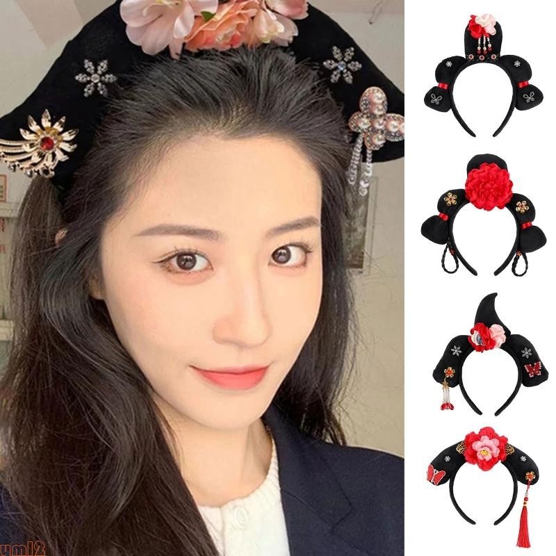 yml2 Ancient Chinese HeadBand Ancient Tangzhuang Kids Cute Hair ...