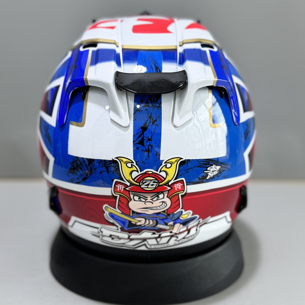 ARAI R5 Blue Knight Full Face Helmet Arai Full Face Helmet Arai Riding ...