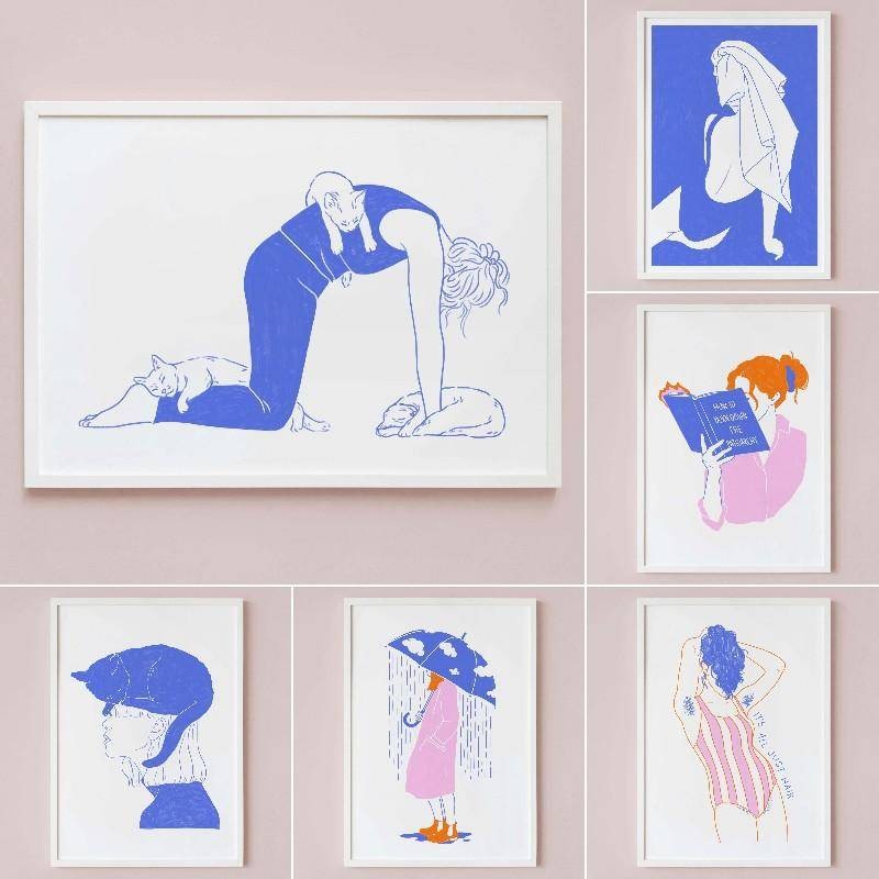 Discover the Wonders of Illustration: Captivating Posters - No Framed ...