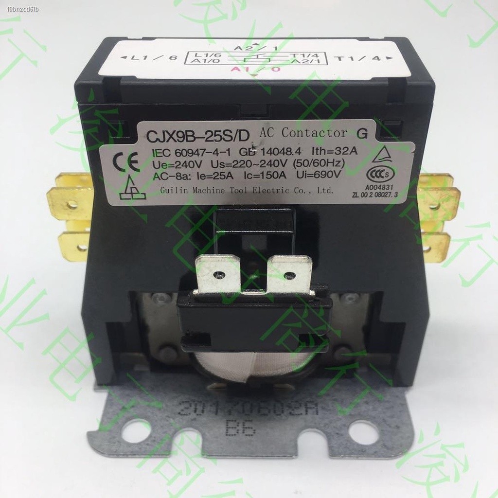 Gree 2P 3P air conditioner external compressor relay AC contactor CJX9B ...