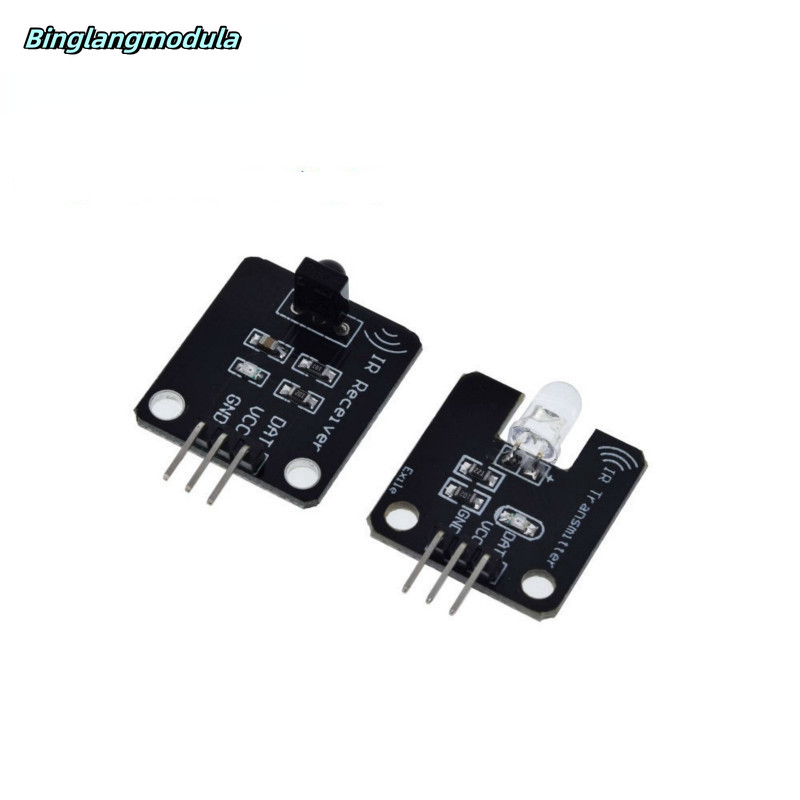 1set IR Infrared Transmitter Module IR Digital 38khz Infrared Receiver Sensor Module For Arduino ...