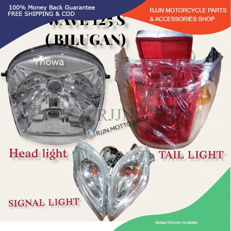 Wave 125 S HeadLight ( Bilugan ) SET | Shopee Philippines