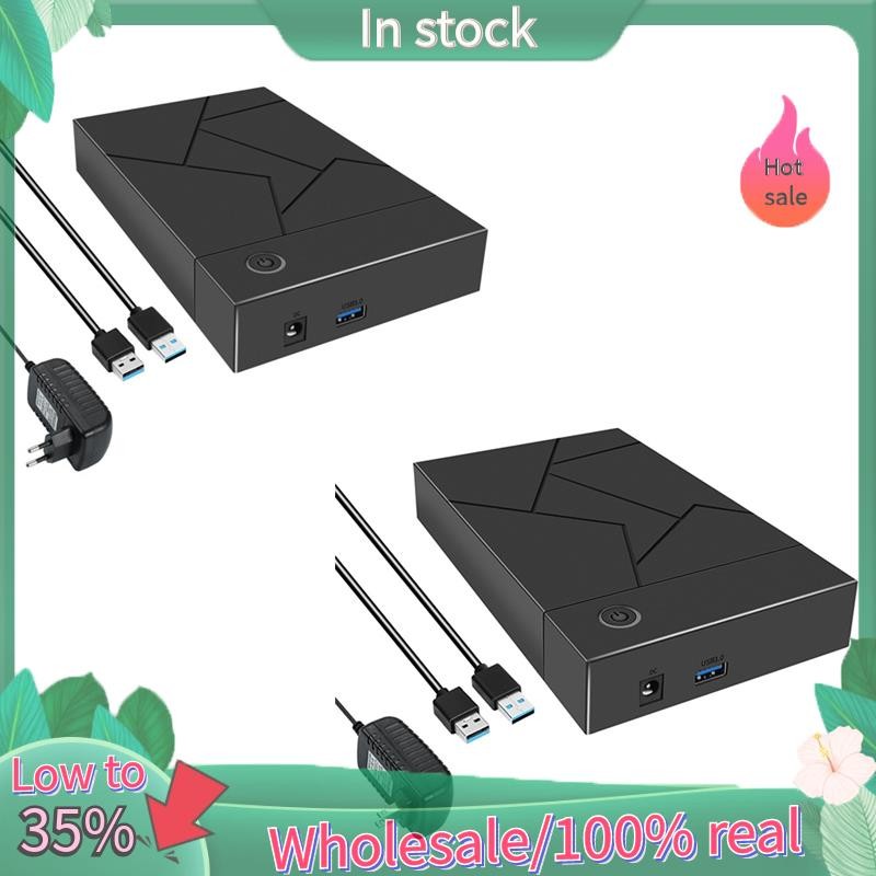 3.5 Inch HDD Enclosure USB 3.0 to SATA Hard Drive Case SSD Enclosure ...