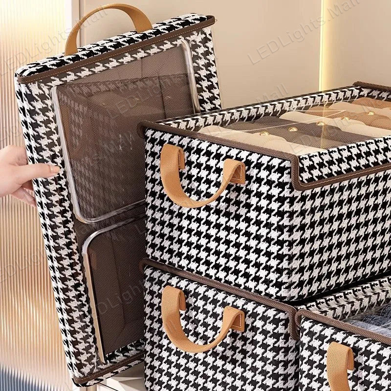 Foldable Clothing Storage Box Large Clothing Organizer Storage Box With ...