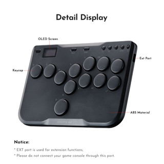 Haute42 Cosmox Mini Arcade Joystick Hitbox Controller Keyboard ...