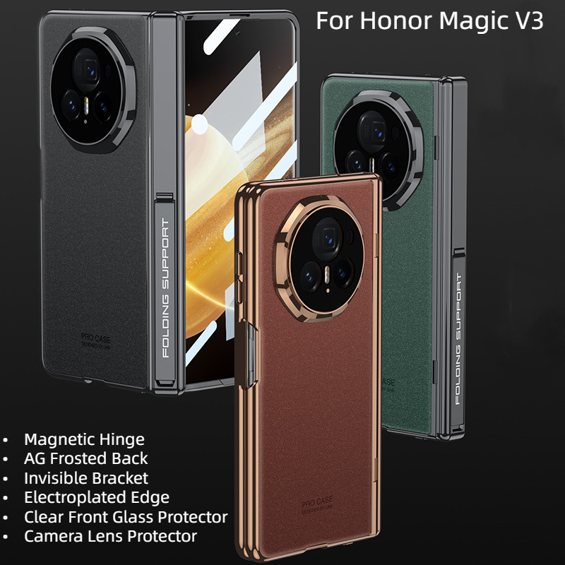 For Honor Magic V3 Phone Casing HD Front Tempered Glass Protector ...