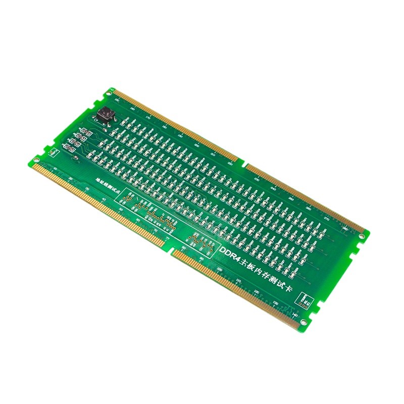 DDR4 with light memory test card desktop computer memory test card ...