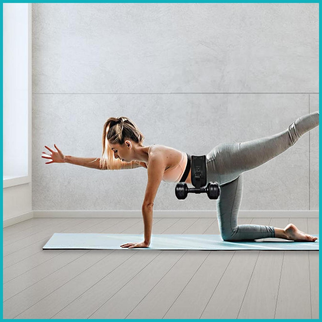Hip Thrust Belt Non-slip Thick Hip Thrusting Band and Dumbbell Strap ...
