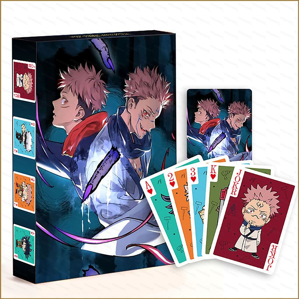 Sta5 Jujutsu Kaisen Poker Playing Card Anime Board Game Card Gojo ...