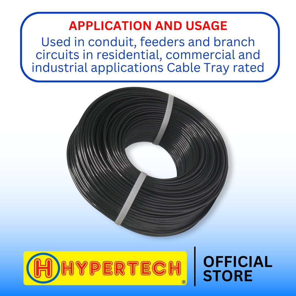 HYPERTECH THHN/THWN-2 Stranded Wire # 14/7 - 10 Meters - Pure Copper Electrical Wire Philippine ...