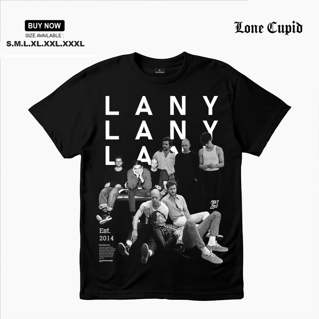 LANY SHIRT - A BEAUTIFUL BLUR ALBUM DOODLE BY PRINTZONEPH | Shopee Philippines