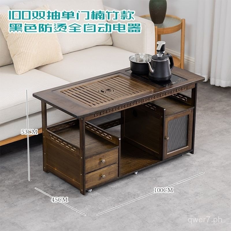 Office Tea Table Small Coffee Table Mobile Kung Fu Tea Table Kettle ...
