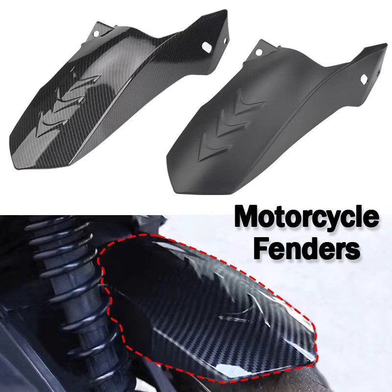 Carbon Fiber Fender Accessories Honda Click 125/150 Rear Motorcycle ...