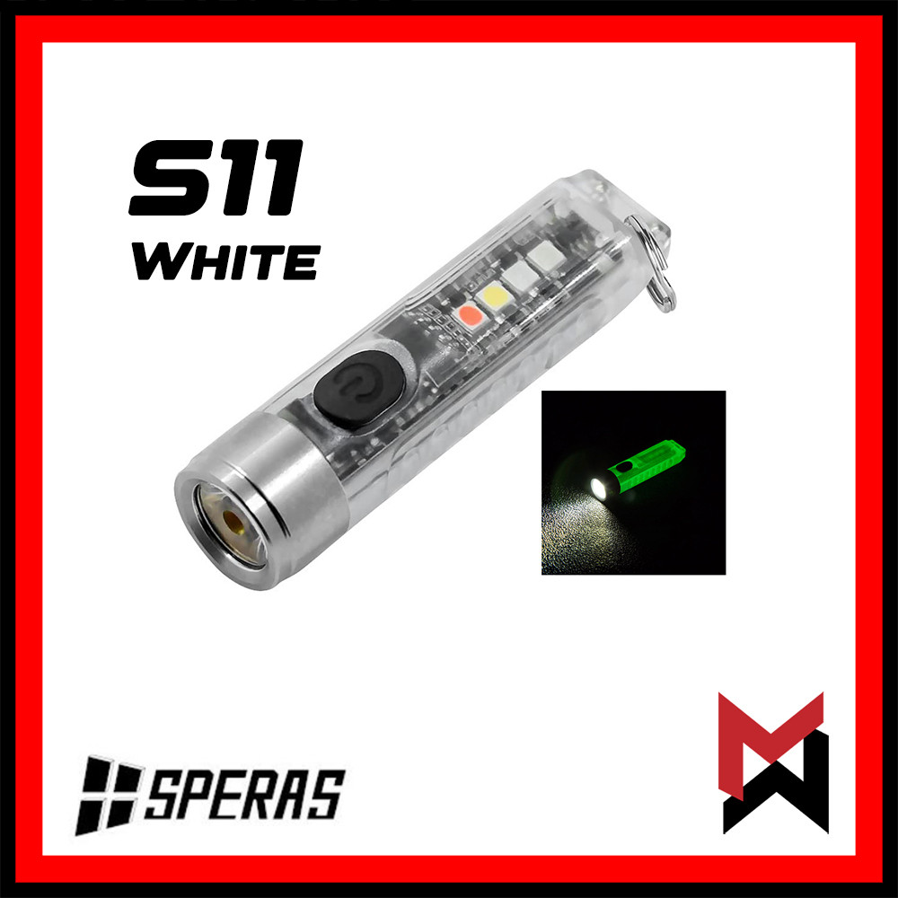 Speras S11 Multifunction Keychain Light - White / UV / RED / Blue - LED ...