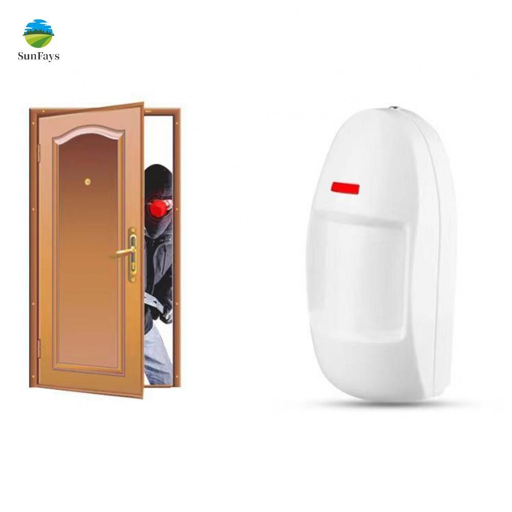 Infrared Alarm Sensor Dual PIR Sensor Potential Threat Detection For ...