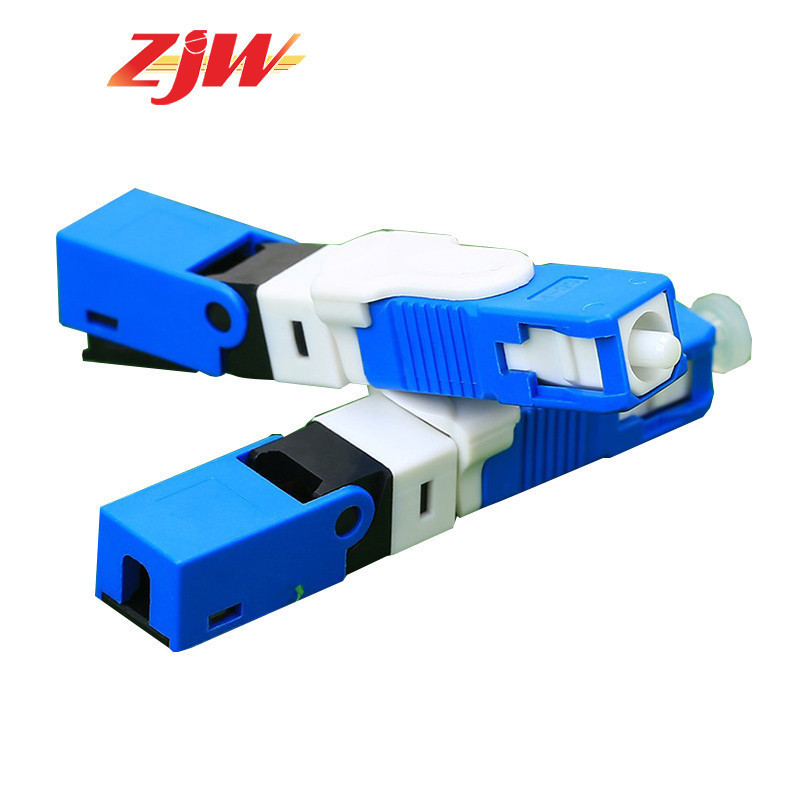 ZJW FTTH 5PCS Embedded Type Fast Connector SC UPC/APC Single Mode ...
