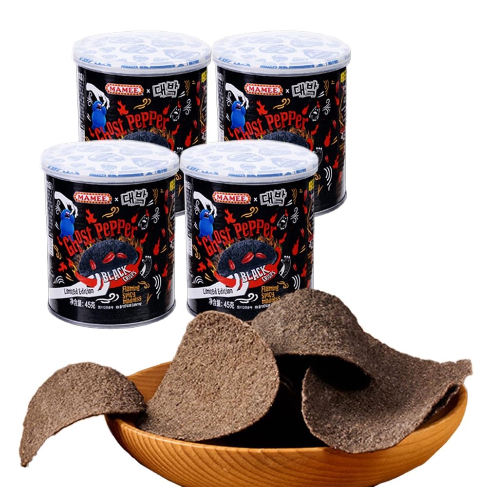 Crispy Malaysian Ghost Pepper Chips - Explosive Spiciness Snack ...