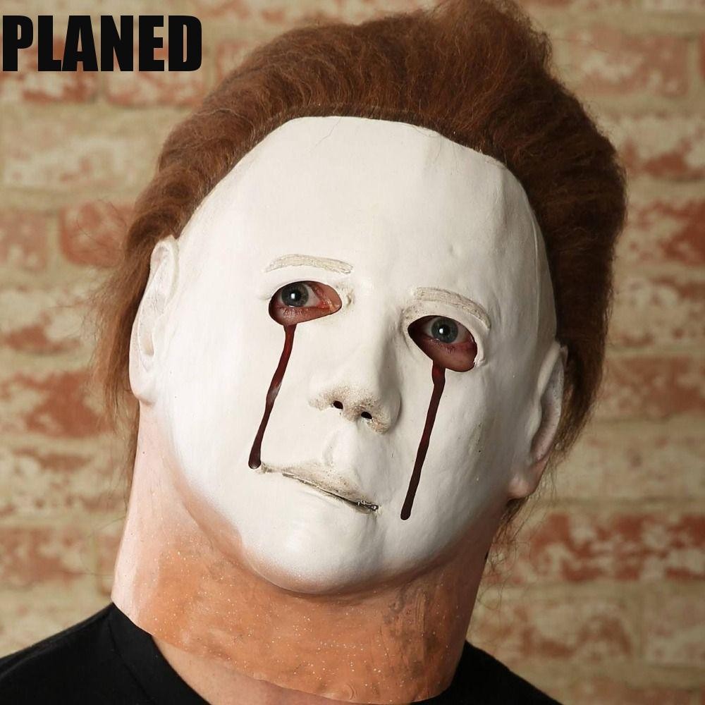 PLANED Michael Myers Mask, Realistic Horror Killer Mask, Costume Mask ...