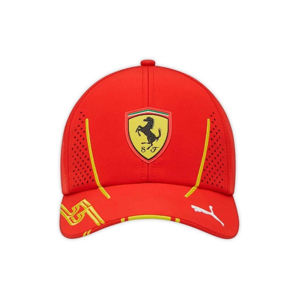 Scuderia Ferrari 2024 Team Charles Leclerc Carlos Sainz Jr Cap F1 ...
