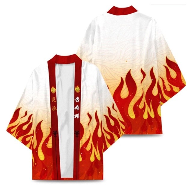 New Summer Anime Haori Kimono, "Demon Slayer" Role-playing Japanese ...