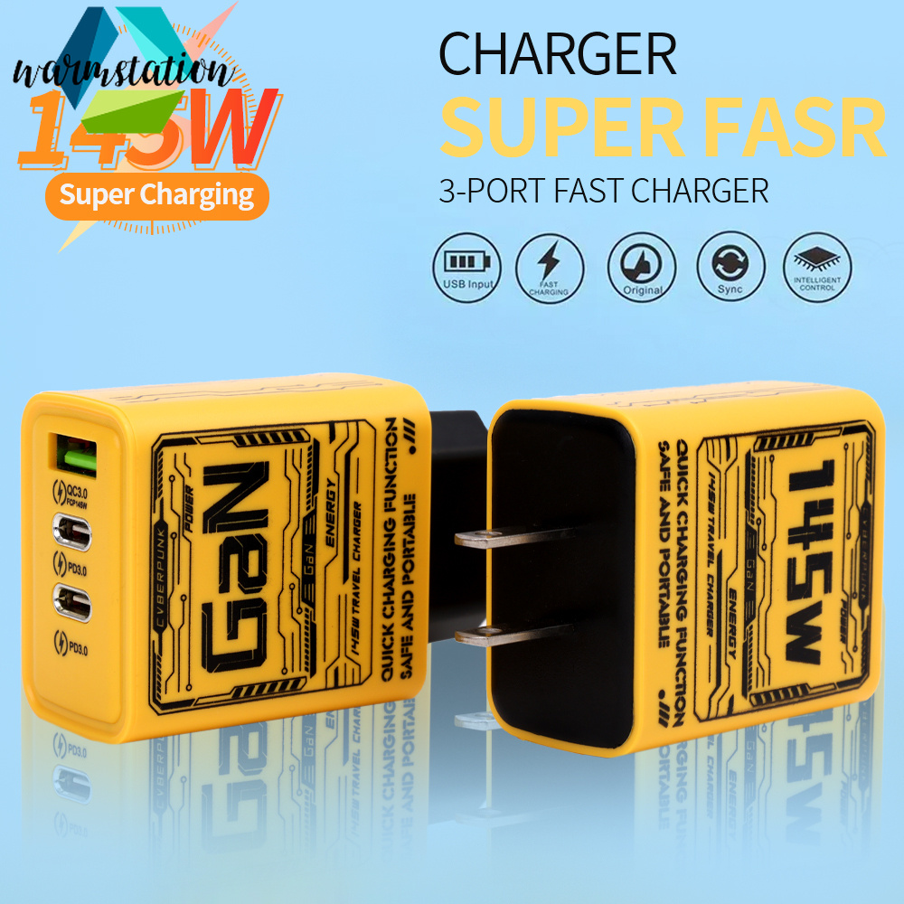 3 In 1 Multifunctional Super Fast Mobile Phone Tablet Charger ...