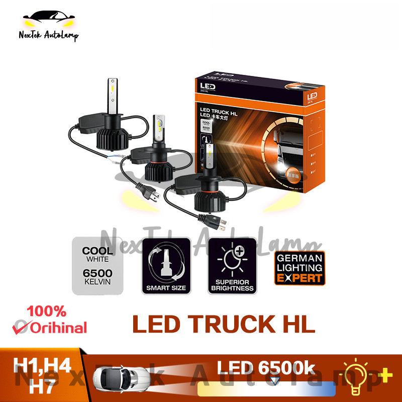 TRUCK HL LED H1 H4 H7 24V 45W 6500K Super Bright White Light Truck Headlight High Power Auto ...