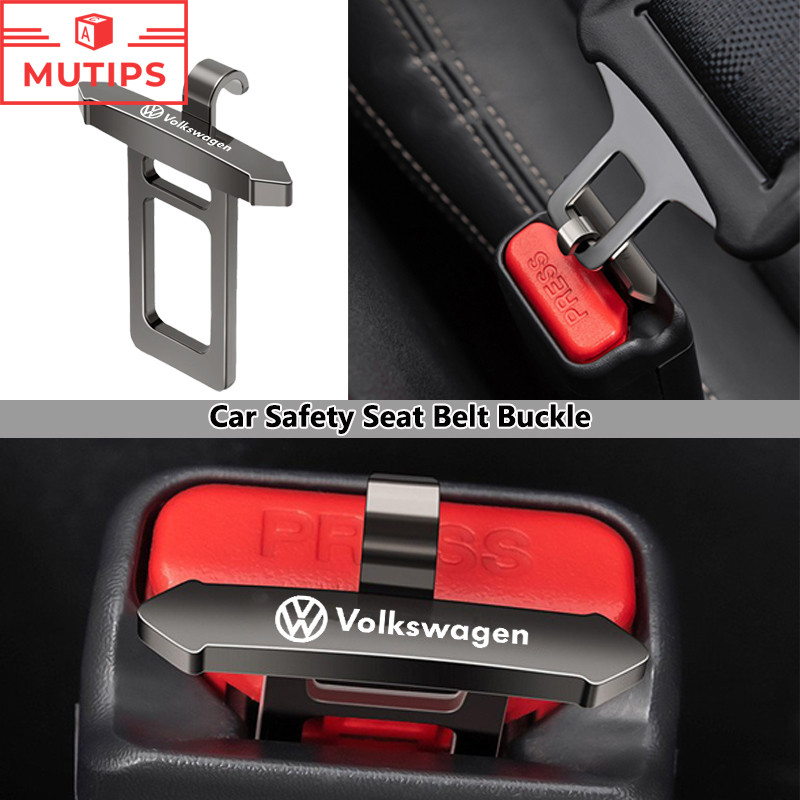 Volkswagen Car Seat Belt Buckle Insert Hook Sound Eliminate Car Safety ...