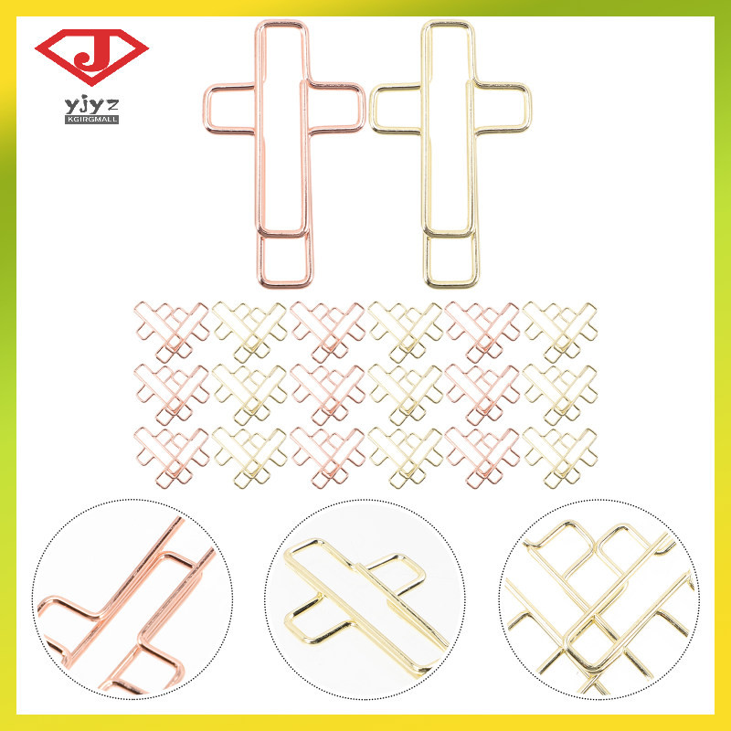 Cross Clip 100 Pcs Modeling Paper Clips Large Office Accessories ...