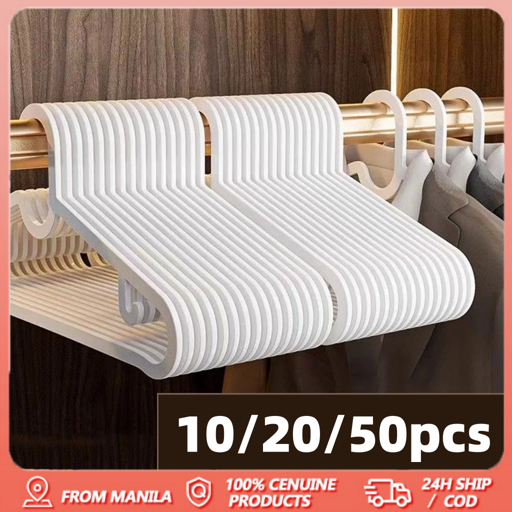 10/20/50pcs High Quality Non-Slip Hanger Strong Hanger For Clothes High ...