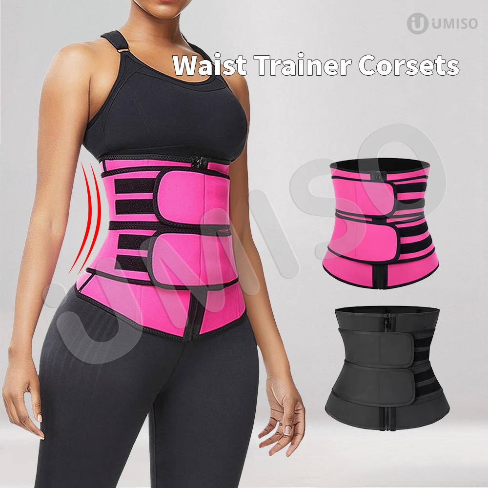 UMISO Women's Waist Shaping Belt Sports Breathable Belly Belt ...