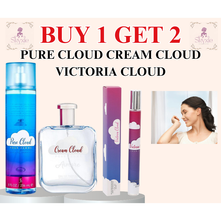 (BUY 1 GET 2) VICTORIA CLOUD CREAM, PURE CLOUD VANILLA SCENT, NATURAL ...