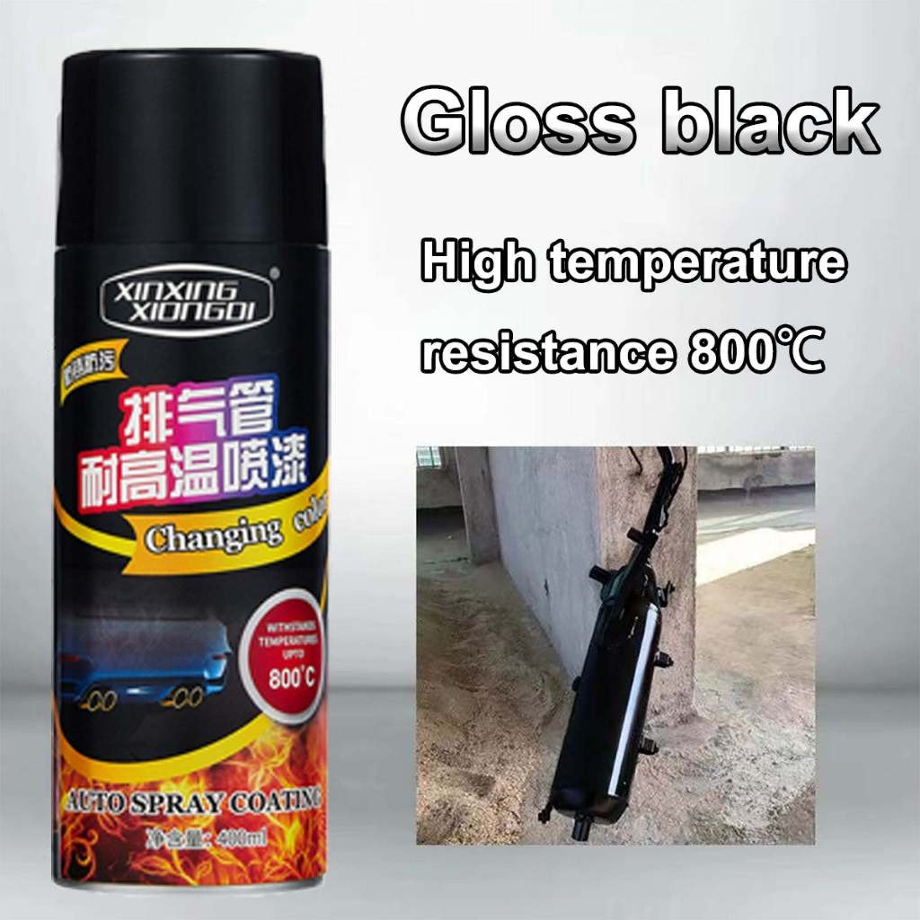 800°C high temperature spray paint Automobile Motorcycle exhaust pipe ...