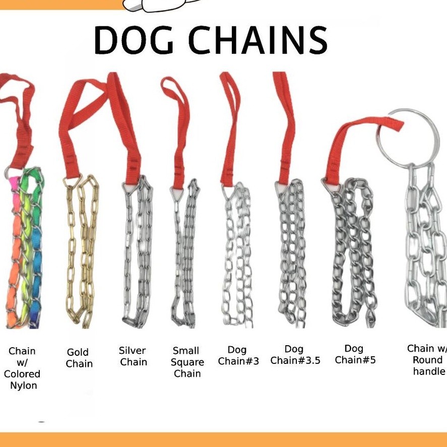 DOG CHAIN STAINLESS STEEL , KADENA NG ASO,chian with handle.chain ...
