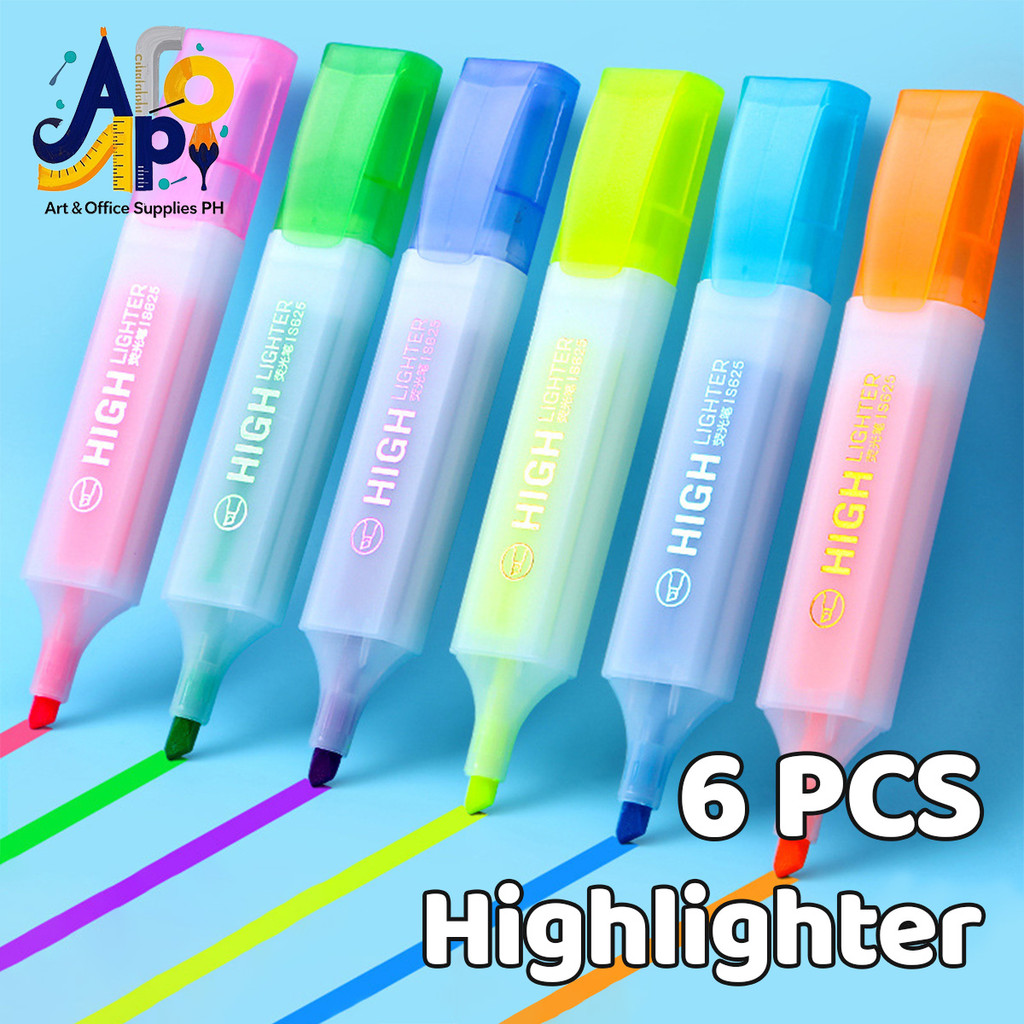 Color Highlighter Pen Set Candy-colored Office School Supplies ...