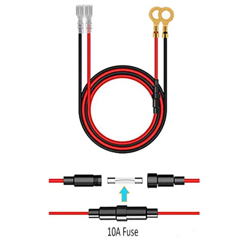 USB Charger Socket Cable 100cm Cigarette Lighter Wire Harness Connector ...