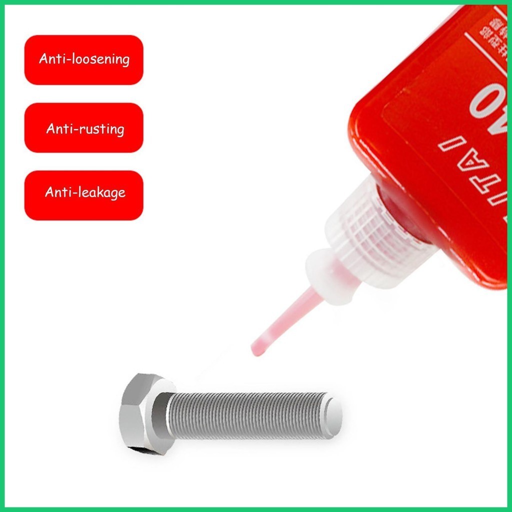 Lock Tight 50ml High Strength Bolts Lock Tight Thread Locking Compound ...