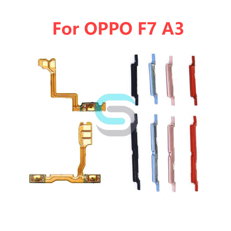 Power ON OFF Mute Switch Control Key Volume Button Flex Cable For OPPO F7 A3 | Shopee Philippines
