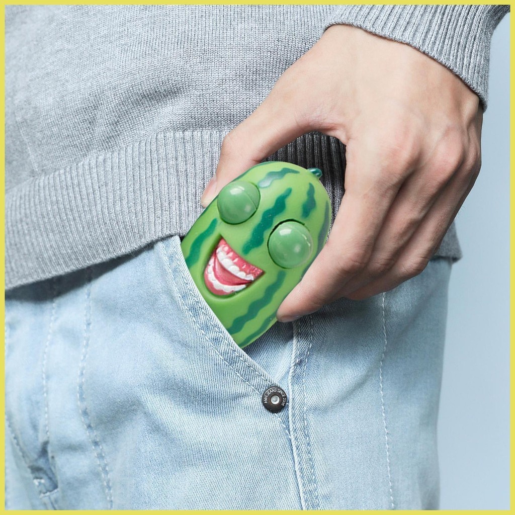 Fidget Squeeze Fruit Pop out Eyes Creative Squeeze Fidget Toys Fun ...