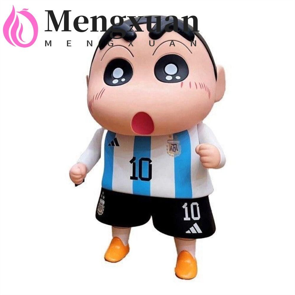 MENGXUAN Crayon Shin-chan Figure, Shin Chan Soccer Stars Shinnosuke ...
