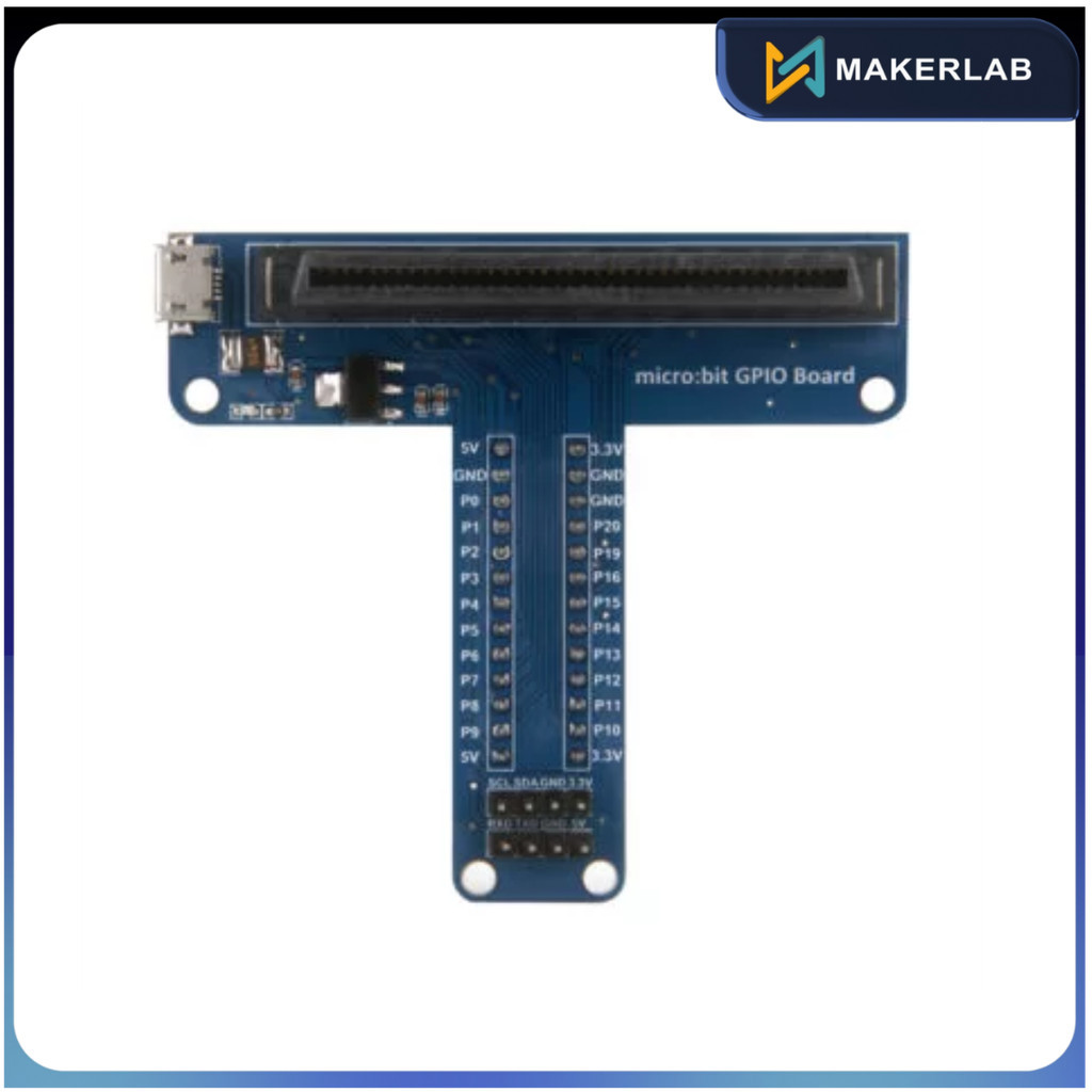 Micro:bit T-type GPIO board T- Type GPIO Breakout Board GPIO Expansion ...