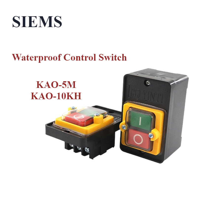 KAO-5M/10KH Waterproof Control Switch Push Switch KA0-5M/10KH 380V 10A ...