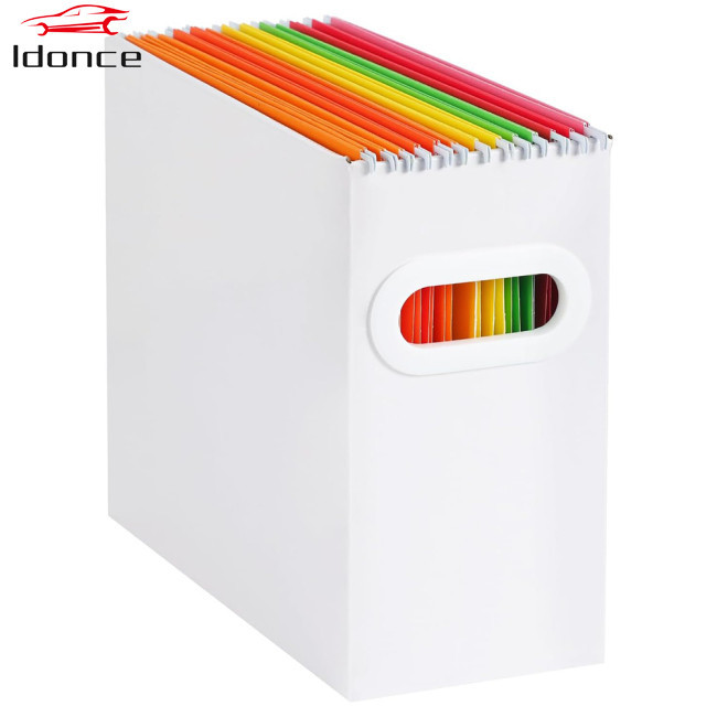 COD! Collapsible File Box With Metal Handle Space Coverless Design ...