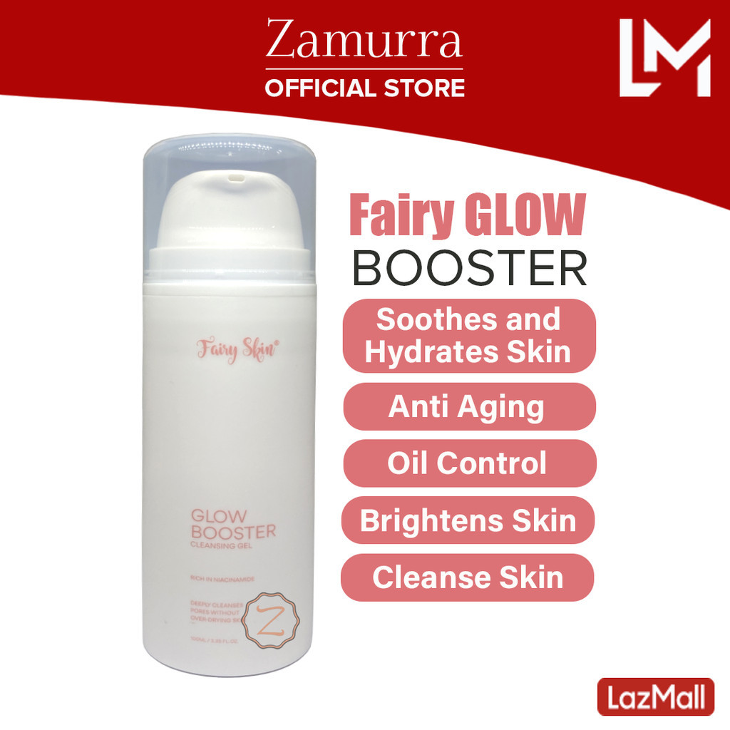 Fairy Skin Glow Booster Cleansing Gel 100ml Anti Aging Facial Cleanser ...