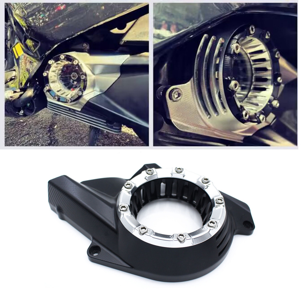 Motorcycle Air Intake Cover with Transparent Lens Transmission Box ...