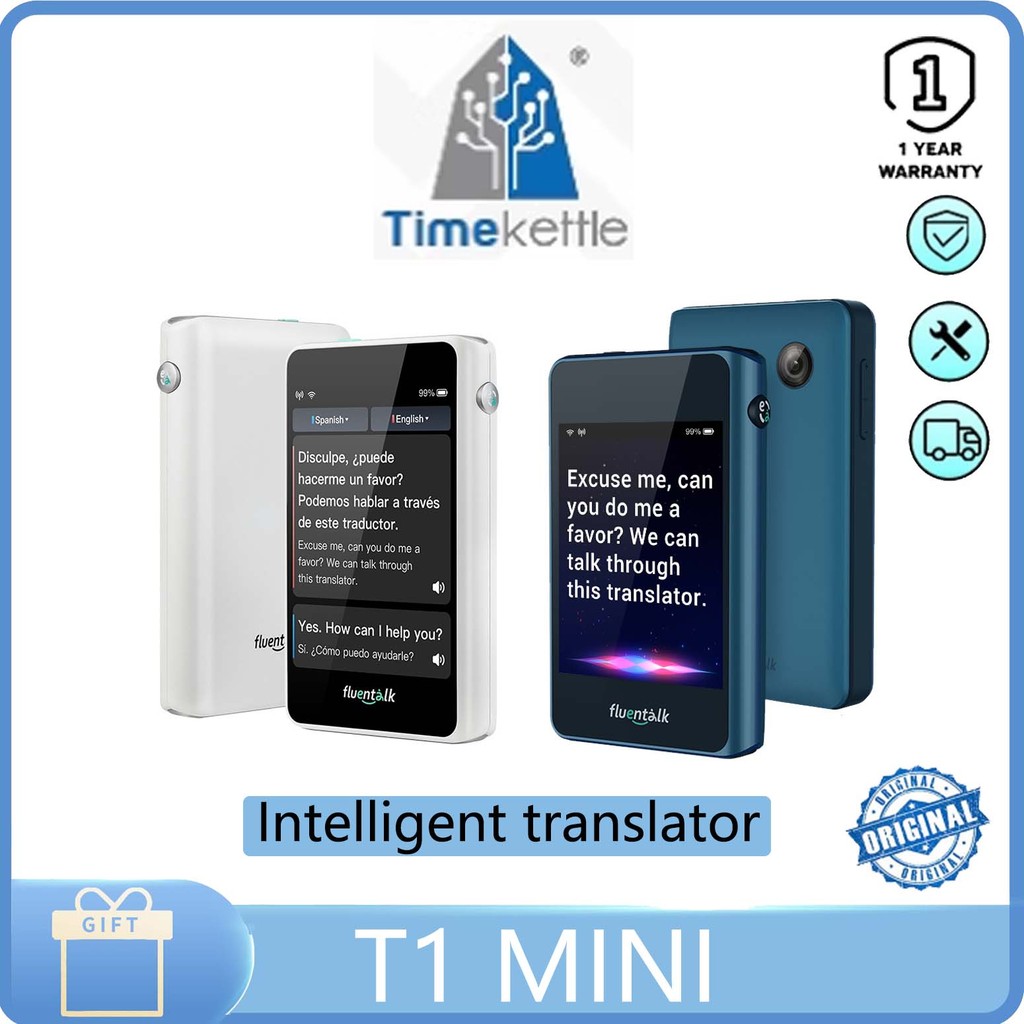 Timekettle T1 MINI Smart Translator Handheld One-click translation ...