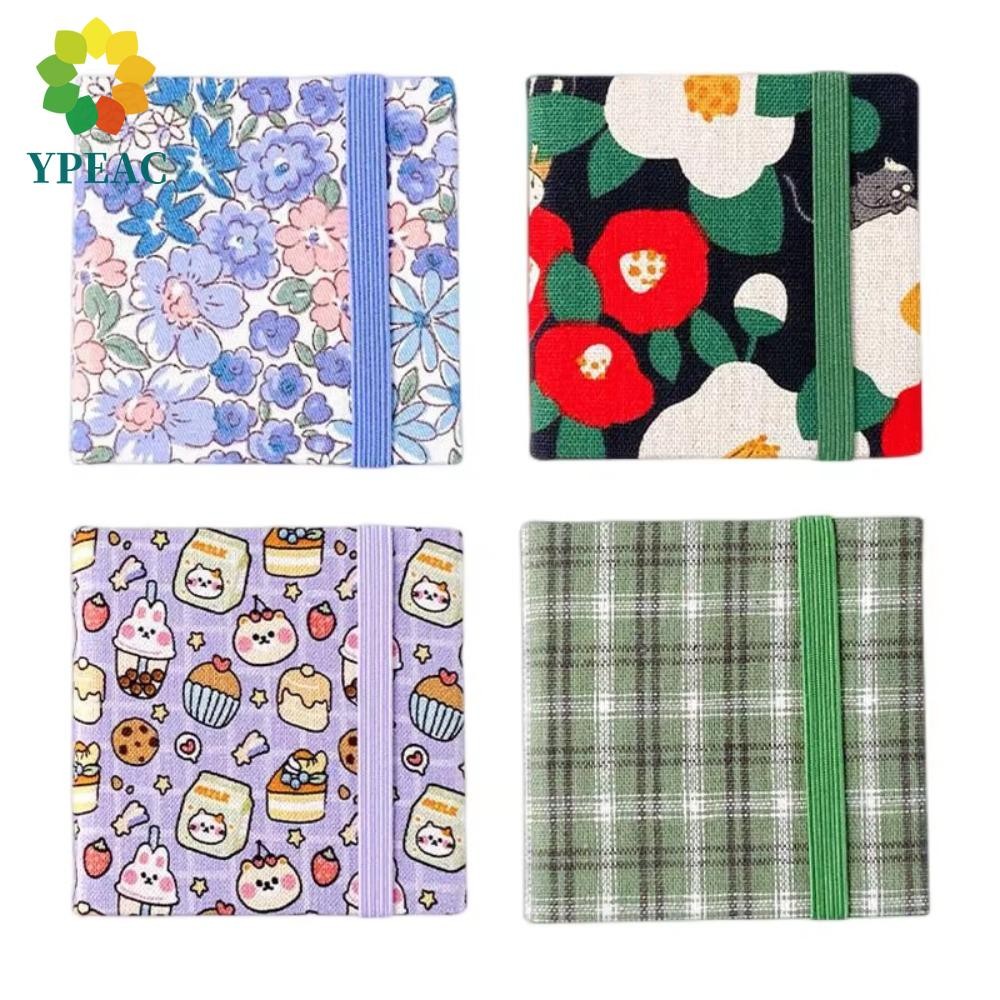 YPEAC Mini Fabric Watercolor Book, Flower Colorful Watercolor ...