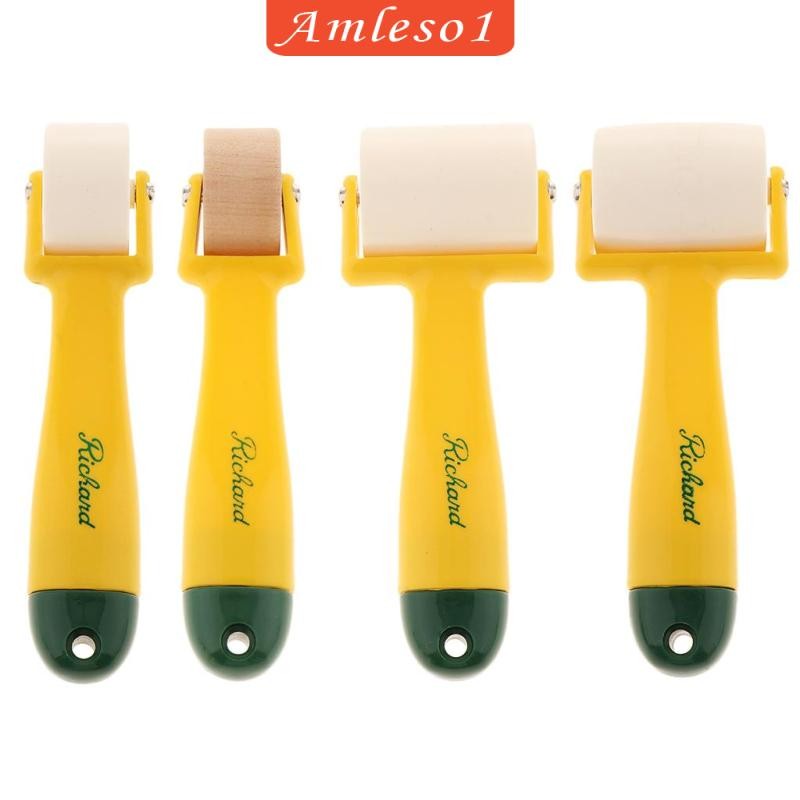 [Amleso1] Handle Smooth Surface Edge Seam Roller DIY Hand Pressure ...