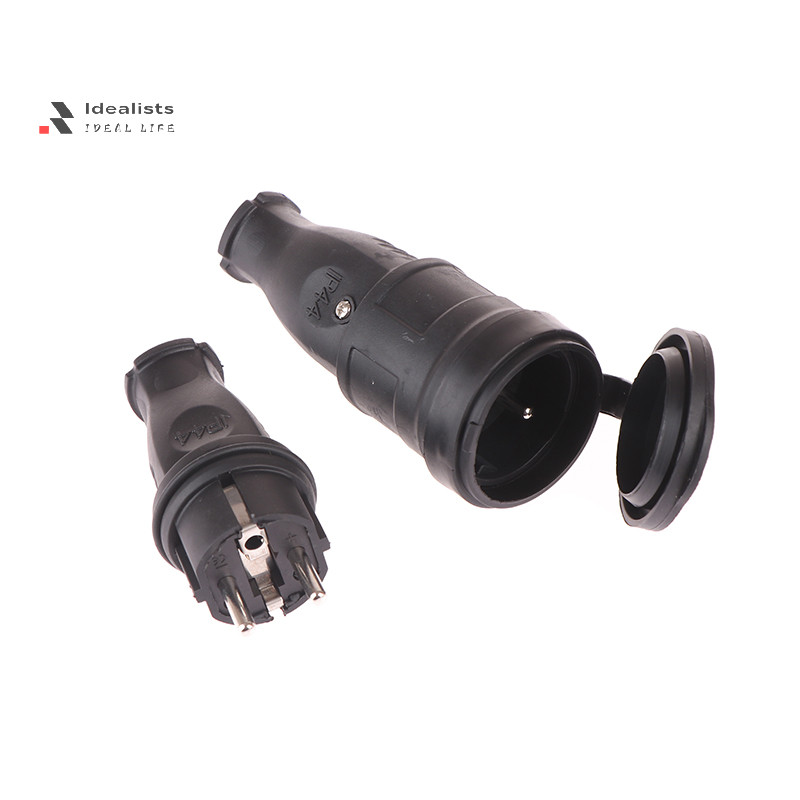 Idealists France Waterproof Female Male Connector 16A Electrical Plug ...