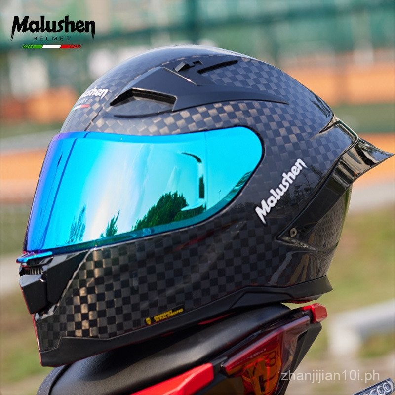 Carbon Fiber Helmet Motorcycle Locomotive3CHelmet New Upgrade Forged ...